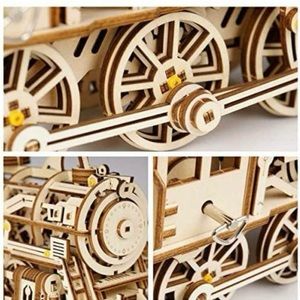 Games | 3d Wooden Train Kit New In Box | Poshmark